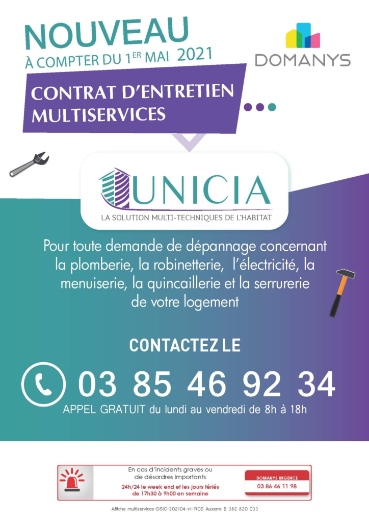 Le contrat multiservices - DOMANYS